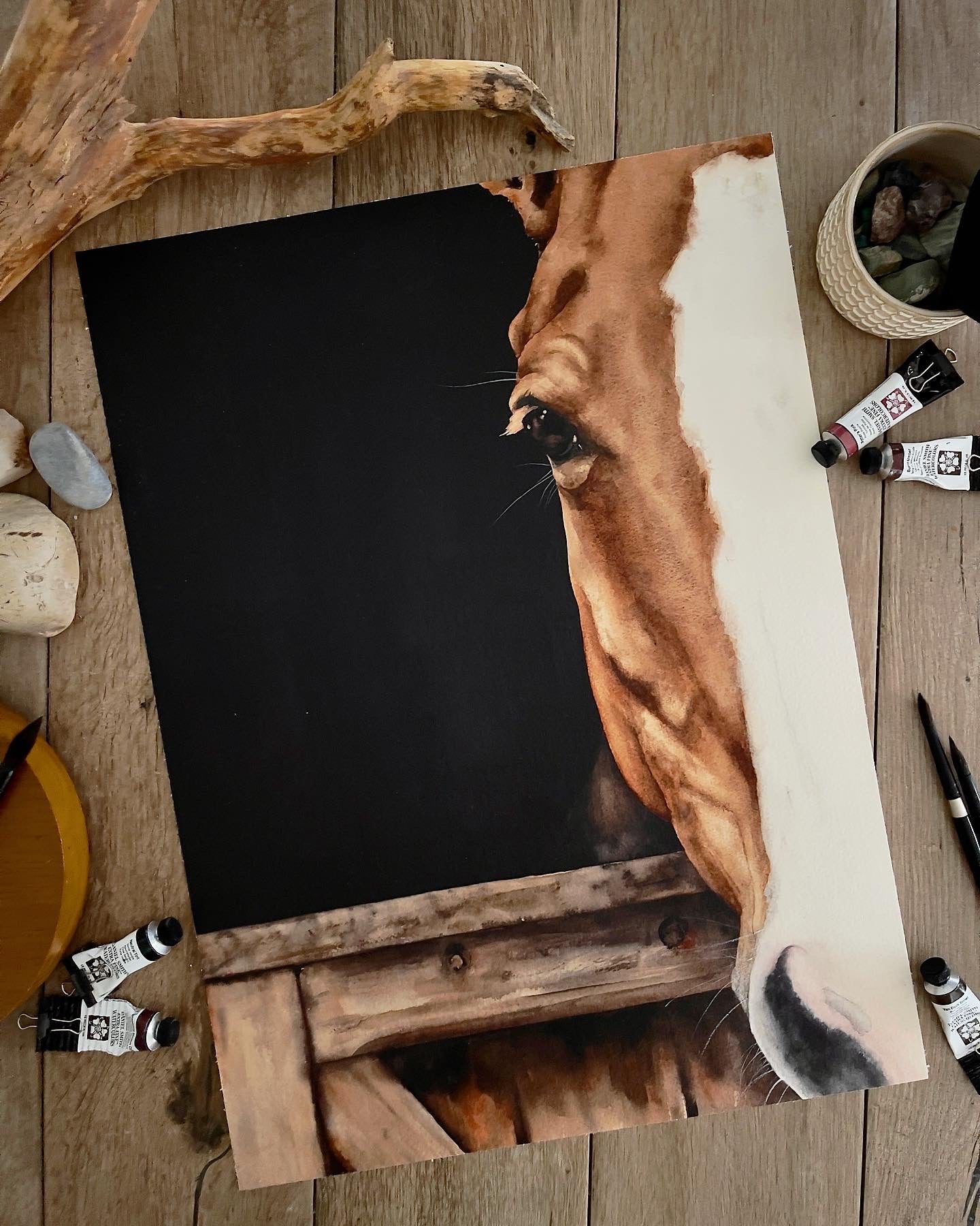 Horses – Ashley Hawkes Watercolor Studio